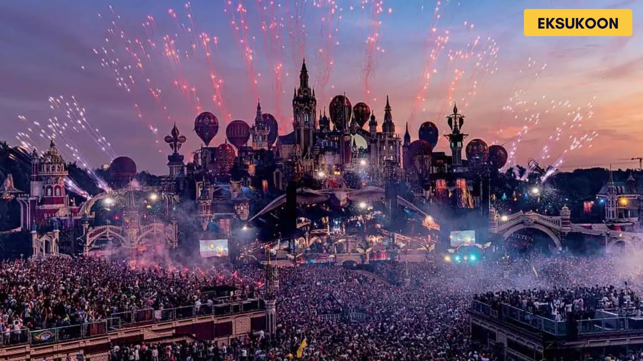 Tomorrowland 2025 Mainstage Catches Fire Before Opening - EkSukoon